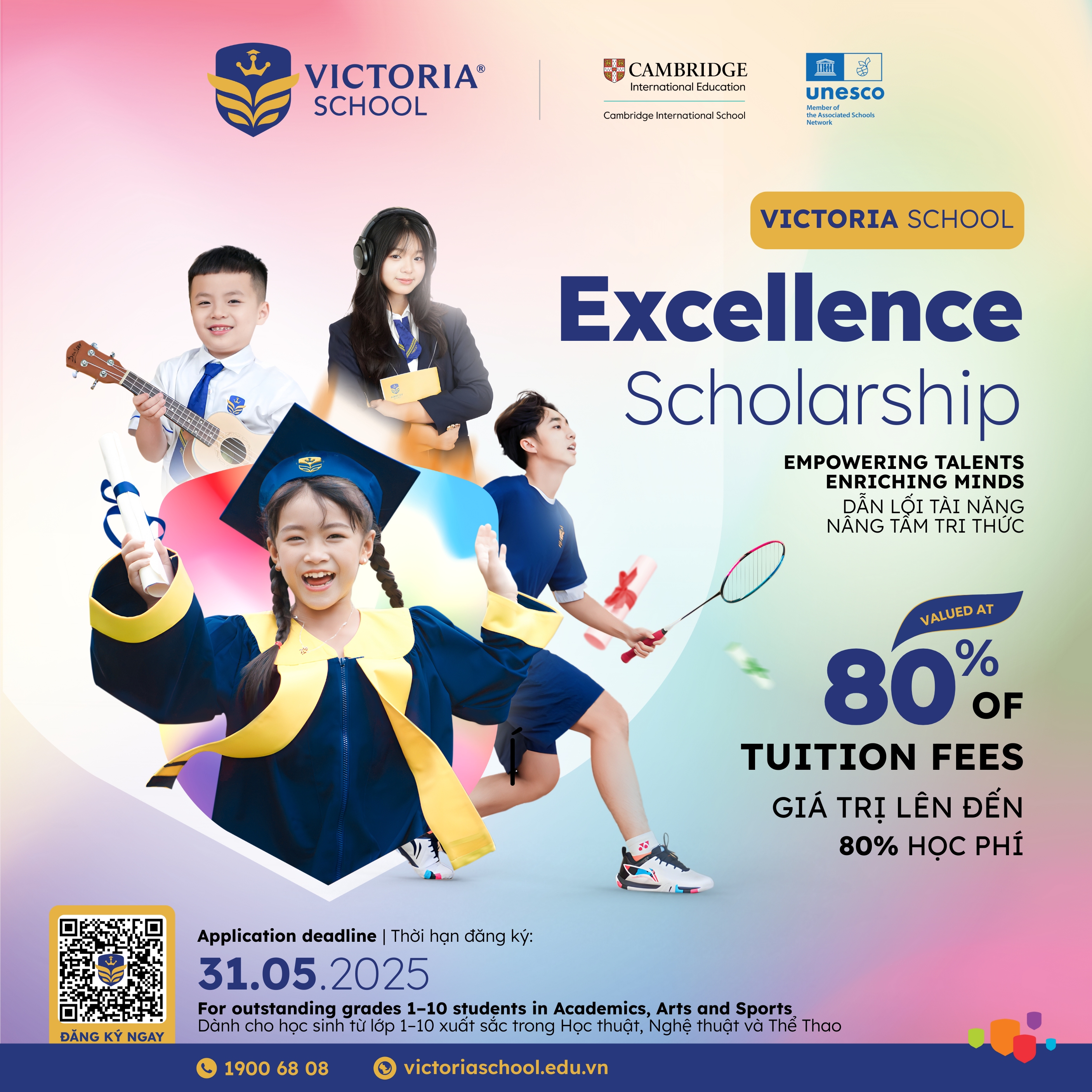 Victoria Scholarship - Empowering Talent, Advancing Knowledge
